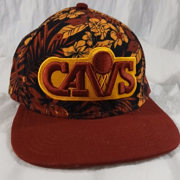New Era | Accessories | New Era Floral Snapback Cap Red And Yellow ...
